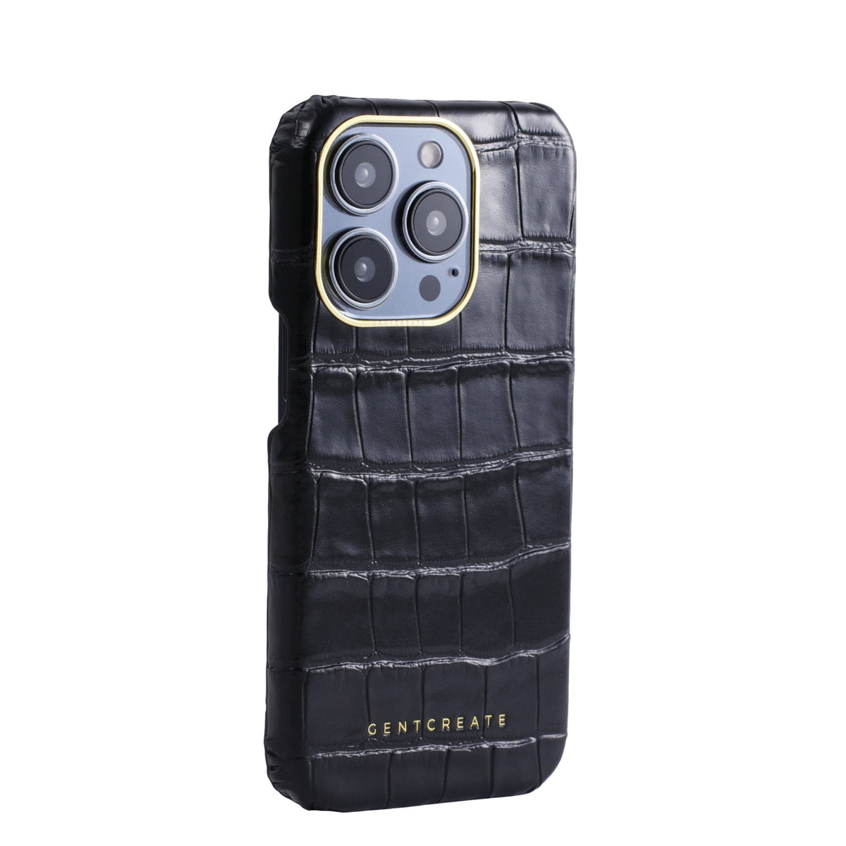 Leather iPhone Case Crocodile Pattern | GENTCREATE